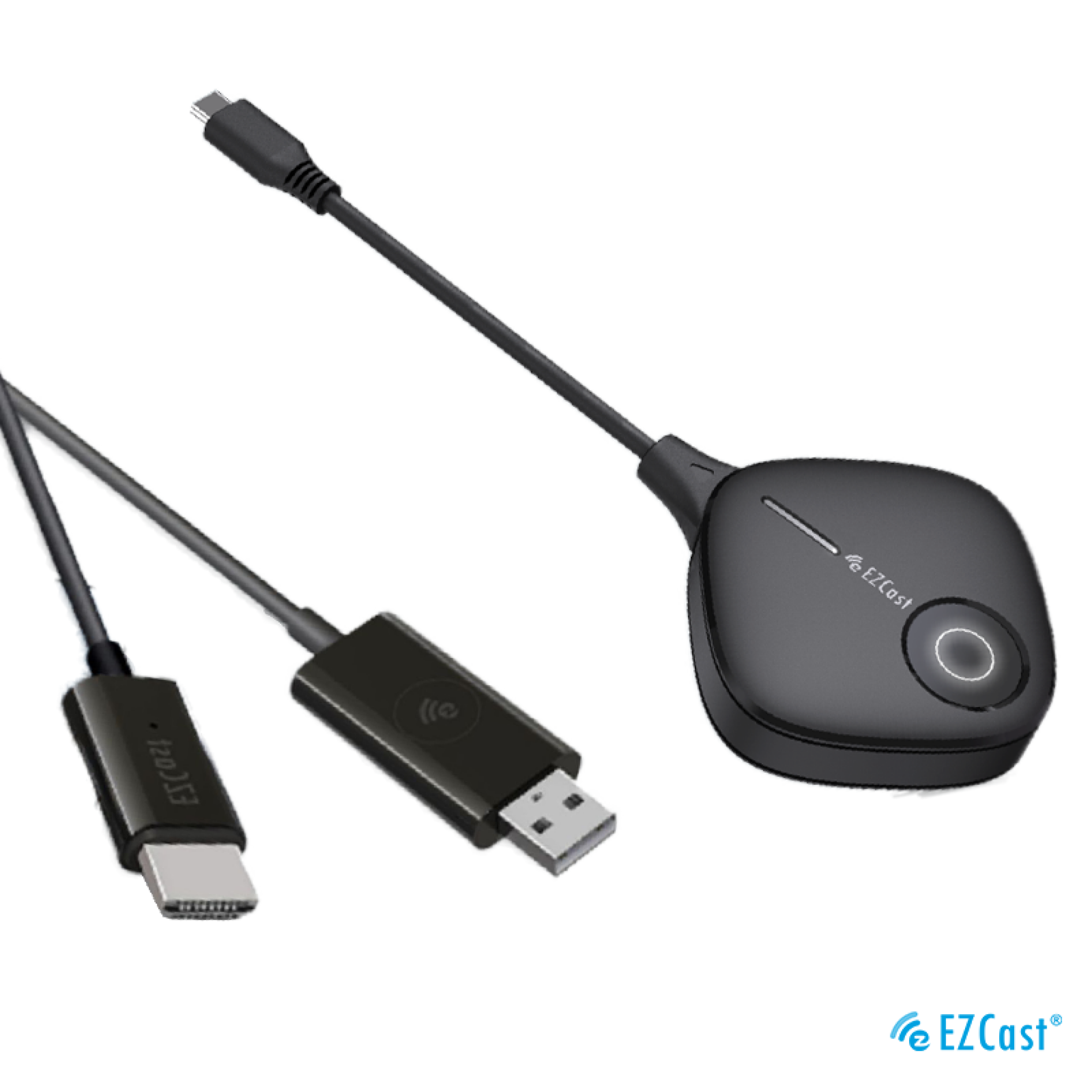 EZCast TwinX 1080p Wireless Same Screen Device - Screen Technology ...